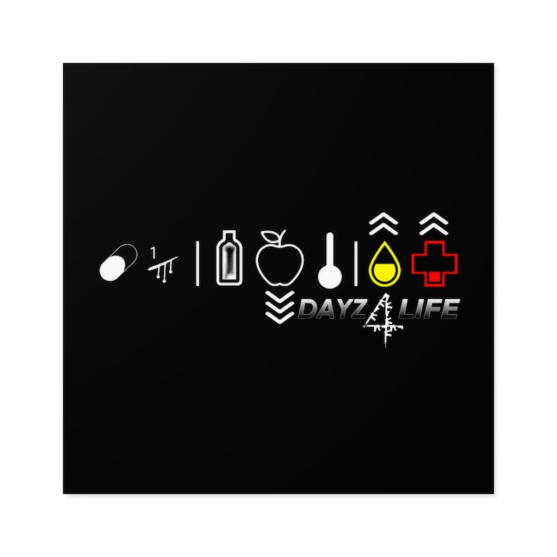 Dayz Logo Sticker, Gaming Sticker - Etsy