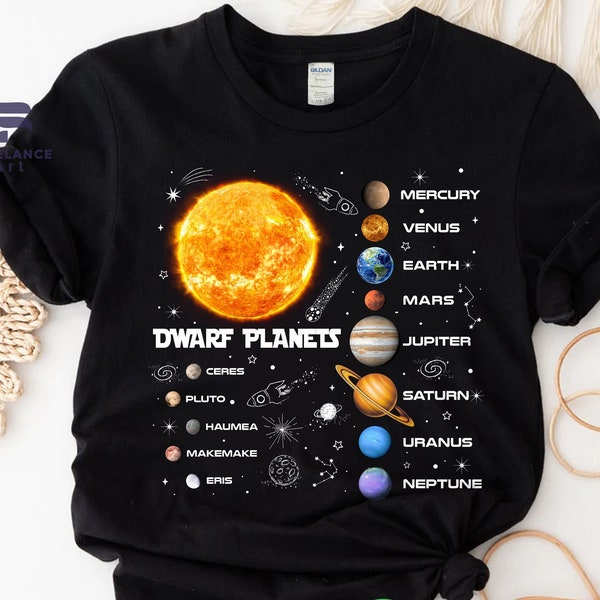 Solar System Shirt - Etsy