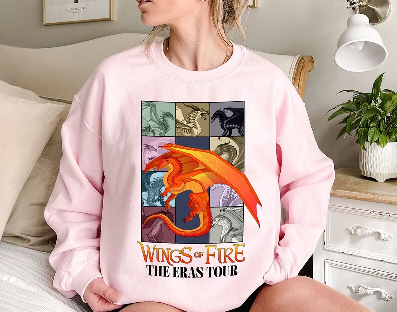The Eras Tour Wings of Fire Shirts, Glory Dragon Shirt, Darkstalker ...