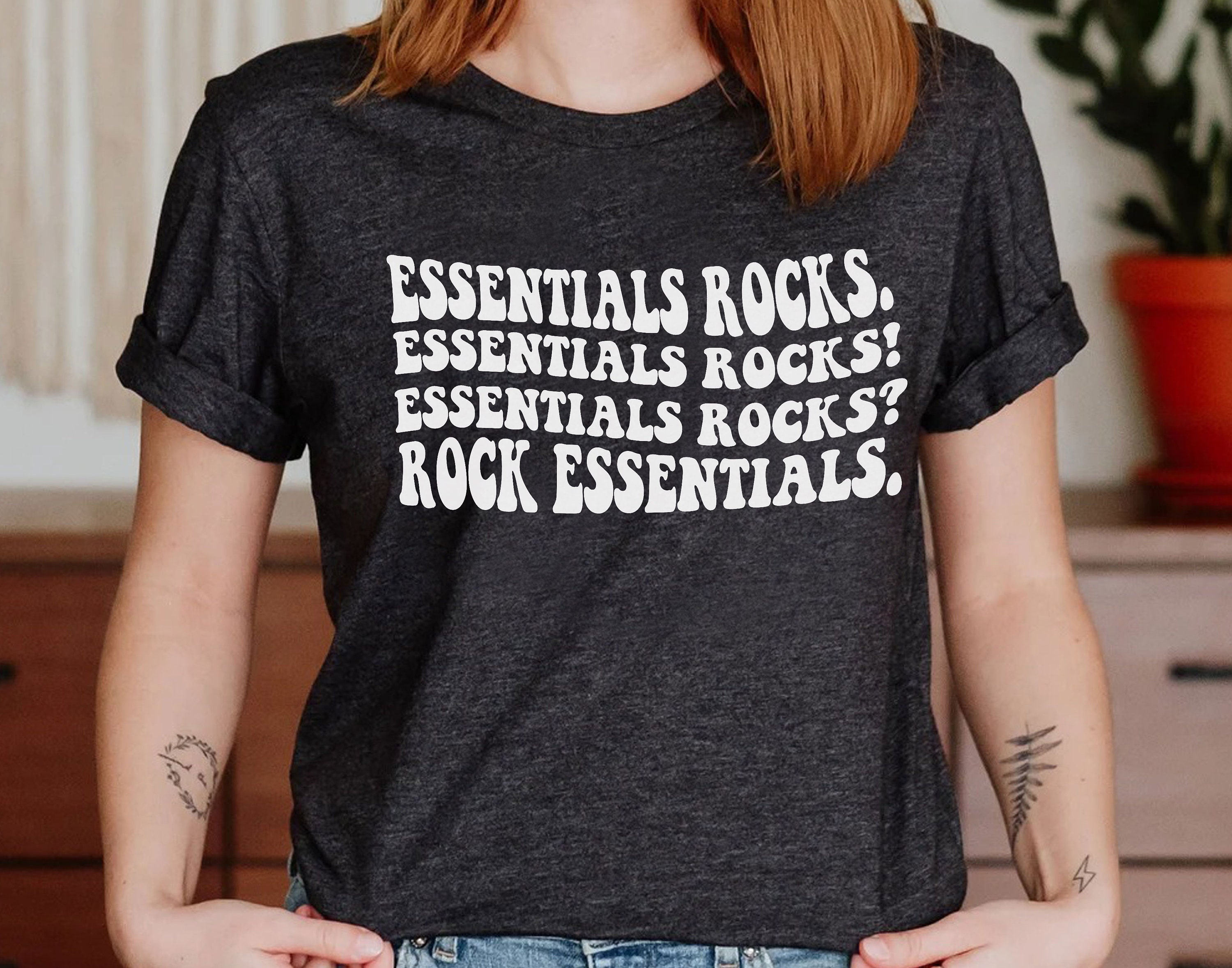 Essentials Rocks CC Shirt, Aesthetic Homeschool Shirt, Classical ...