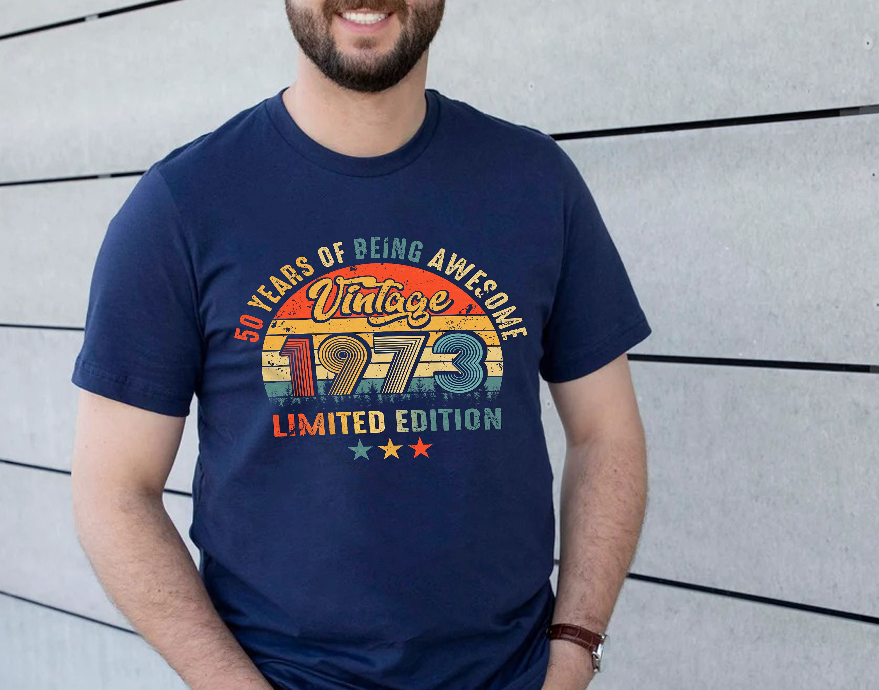 Vintage 1973 T Shirt 50th Birthday Gifts Shirts Vintage 1973 - Etsy