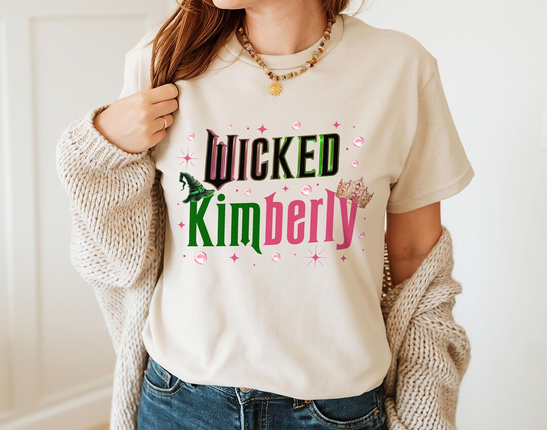 Personalized Wicked Shirts, Wicked the Movie Shirt, Wizard of Oz Fan T ...