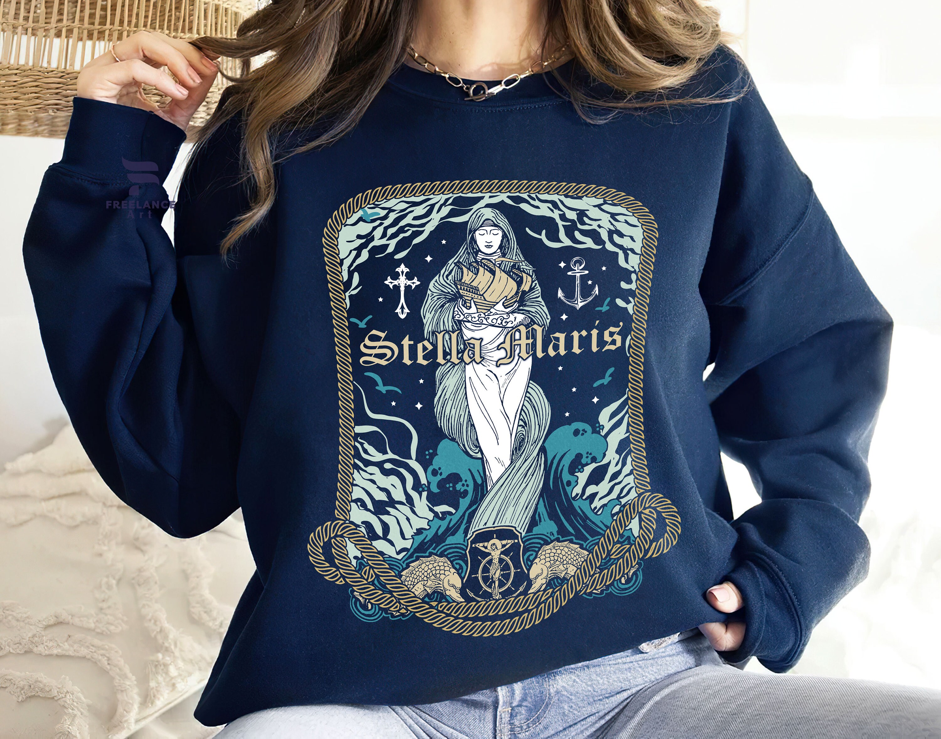 Stella Maris Our Lady Star of the Sea Traditional Catholic - Etsy