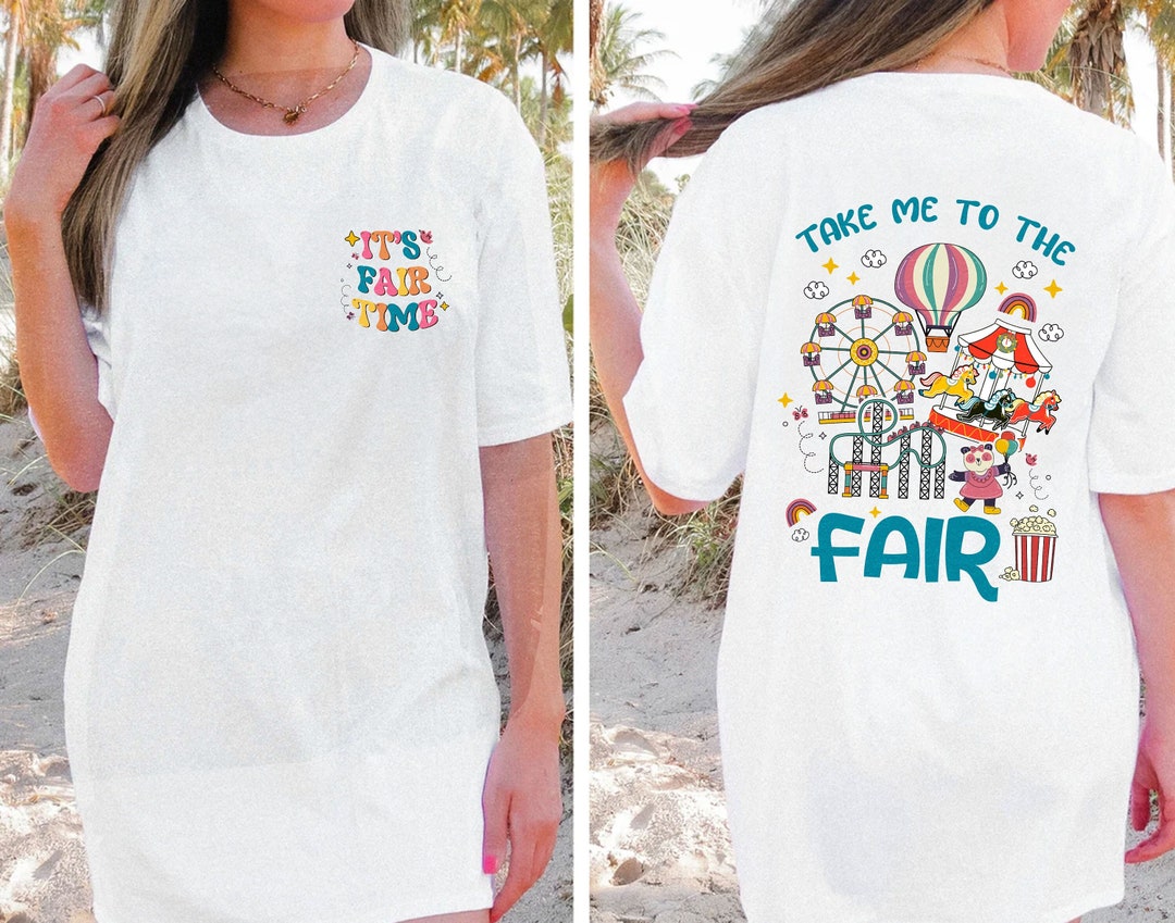 Take Me to the Fair Shirt, Comfort Colors It's Fair Time Shirt, County ...