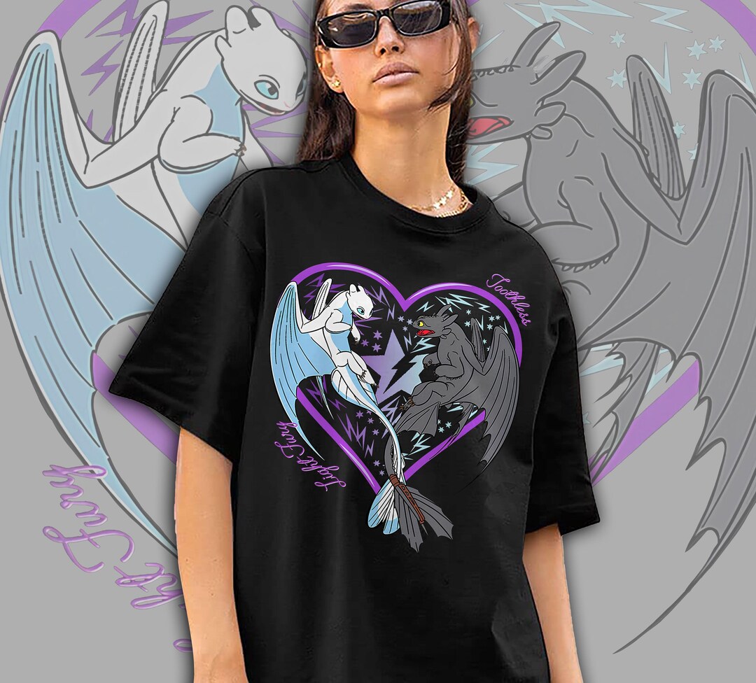 How to Train Your Dragon 3 Hidden World Night Light Shirts, Toothless ...