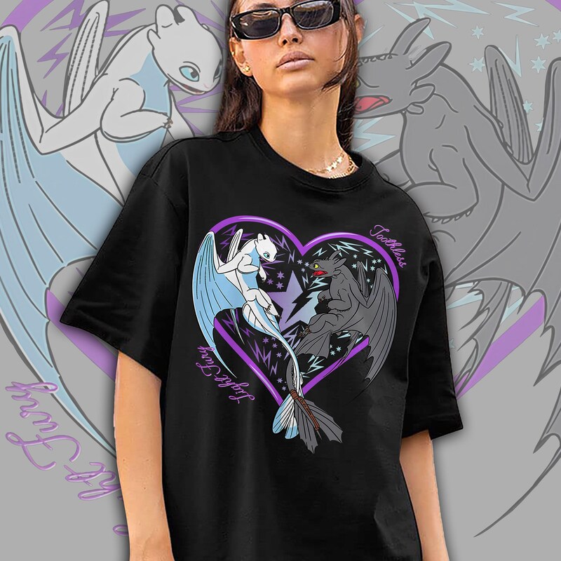 Light Fury Shirt - Etsy