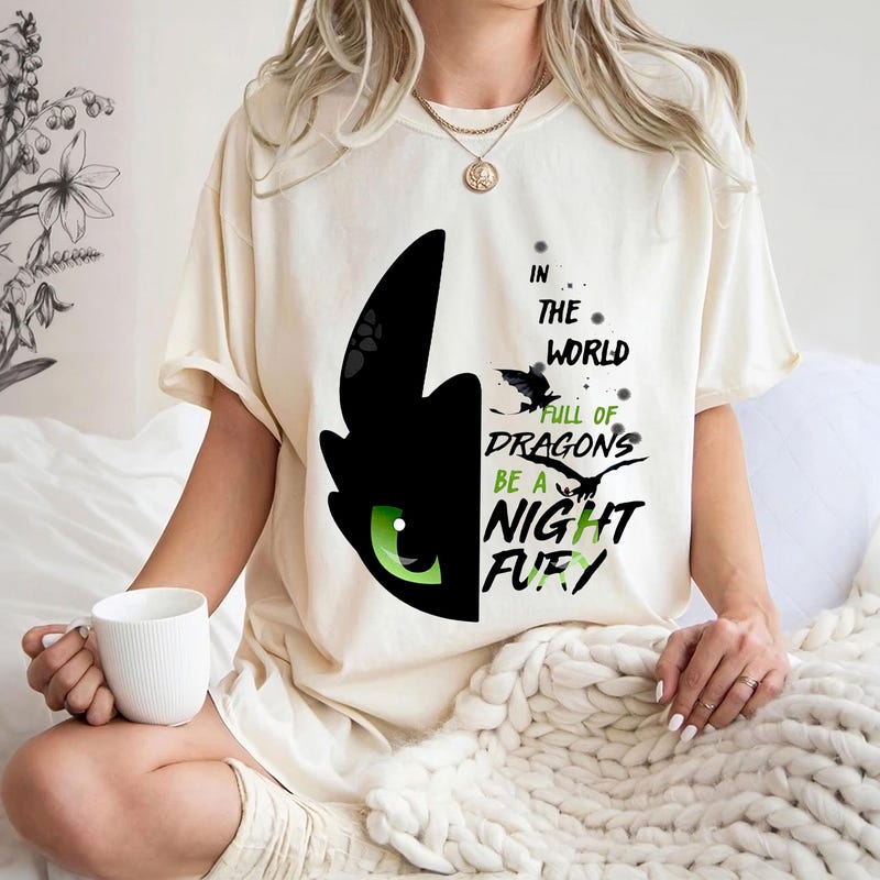 Light Fury Shirt - Etsy