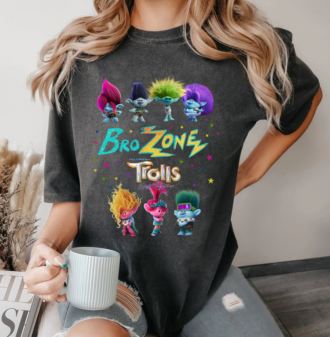 Dream Works Trolls Band Together Shirt, Brozone Trolls Movie Shirts, Cartoon Movie Shirt, Trolls ...