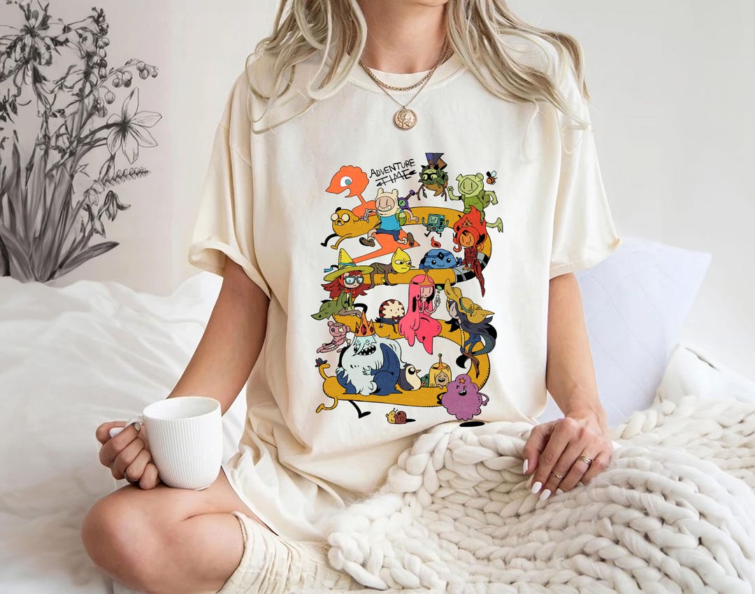 Adventure Time Shirt Adventure Time Cartoon Movie Shirts, Finn and Jake ...