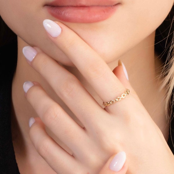 Solid Gold Ring - Etsy