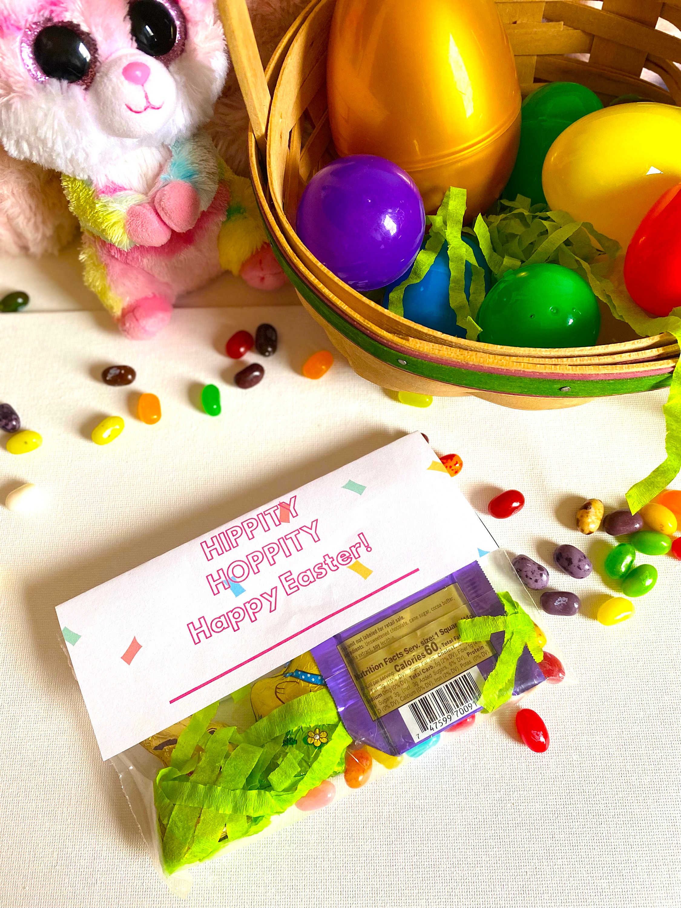 Printable Easter Treat Bag Topper for Goodie Bags and Parties Instant ...