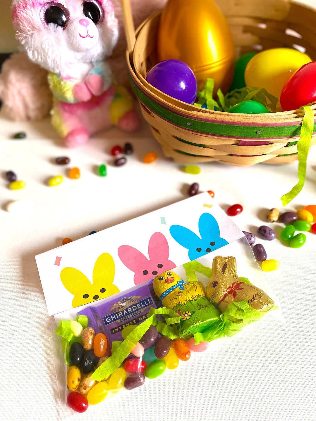 Printable Easter Treat Bag Topper for Goodie Bags and Parties Instant ...