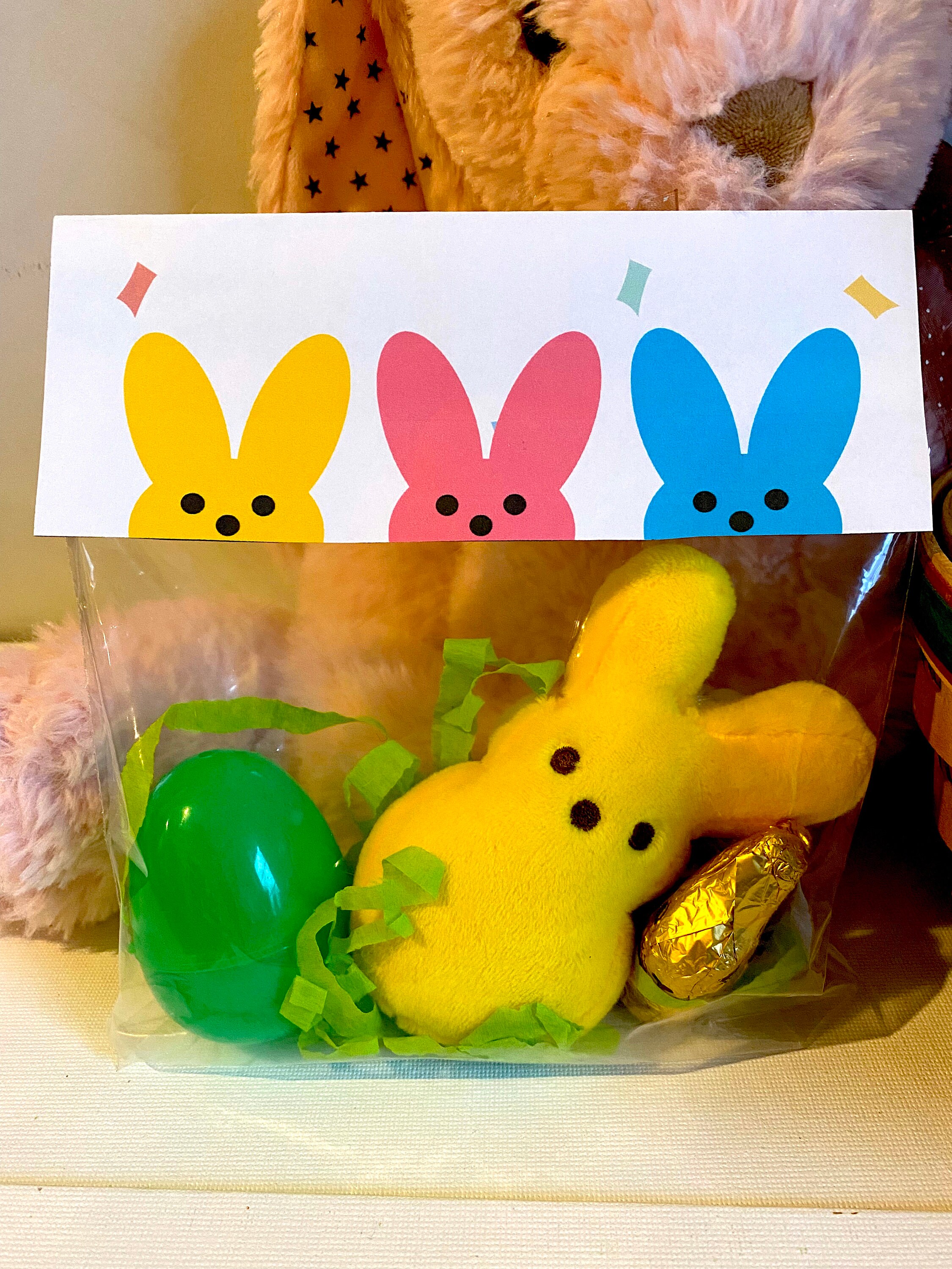 Printable Easter Treat Bag Topper for Goodie Bags and Parties Instant ...