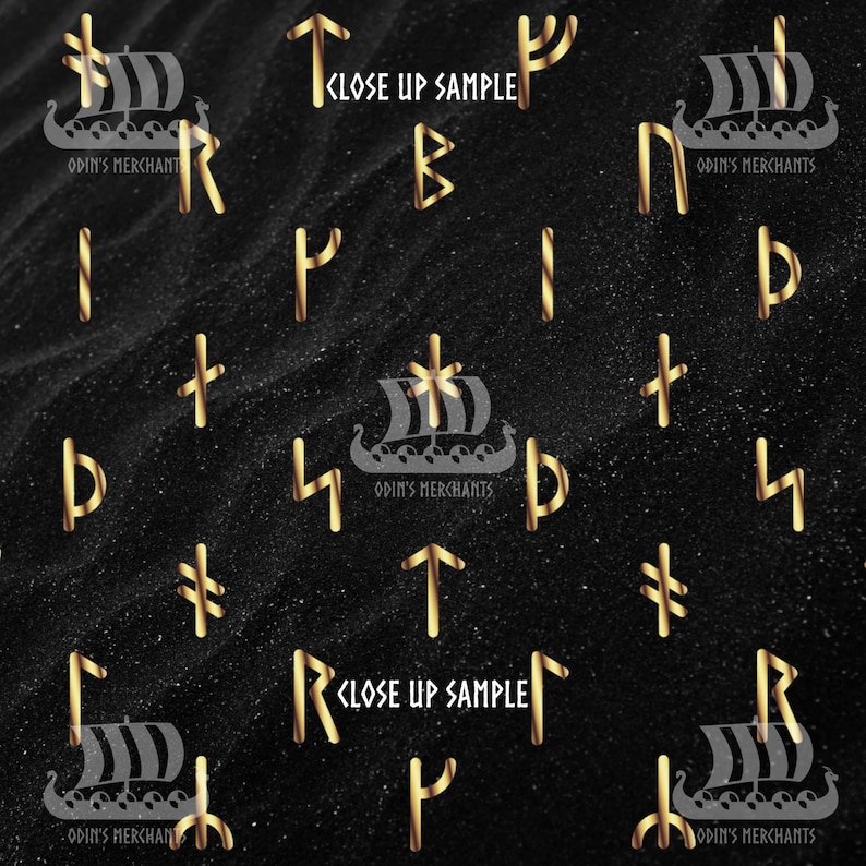 Younger Futhark Wallpaper, Runes Computer Screen Wallpaper, Viking ...