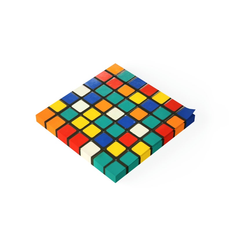 Rubiks Cube Post-it® Note Pads - Etsy