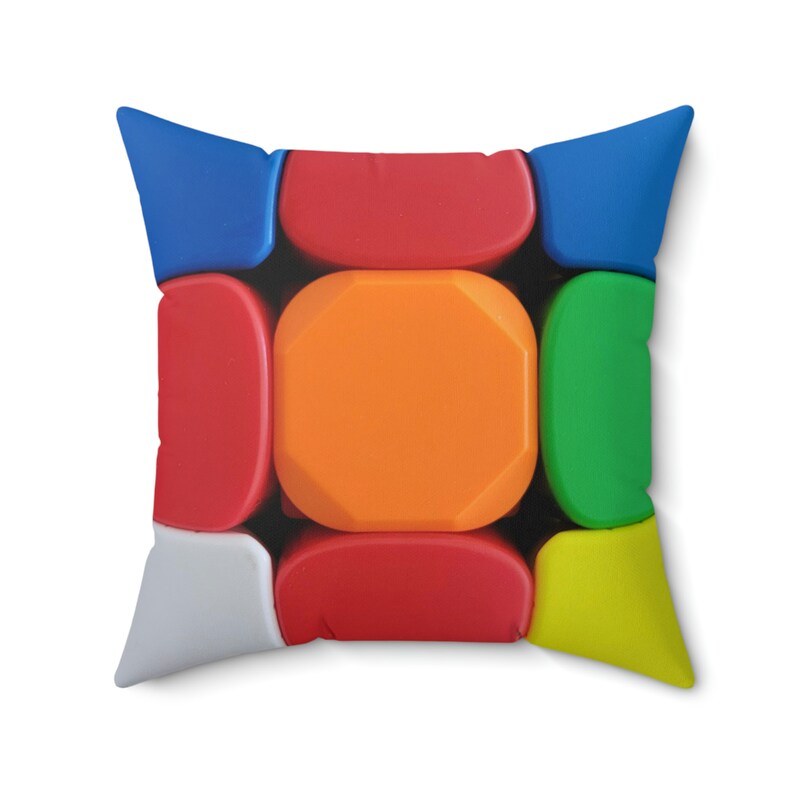 Rubiks Cube Pillow - Etsy