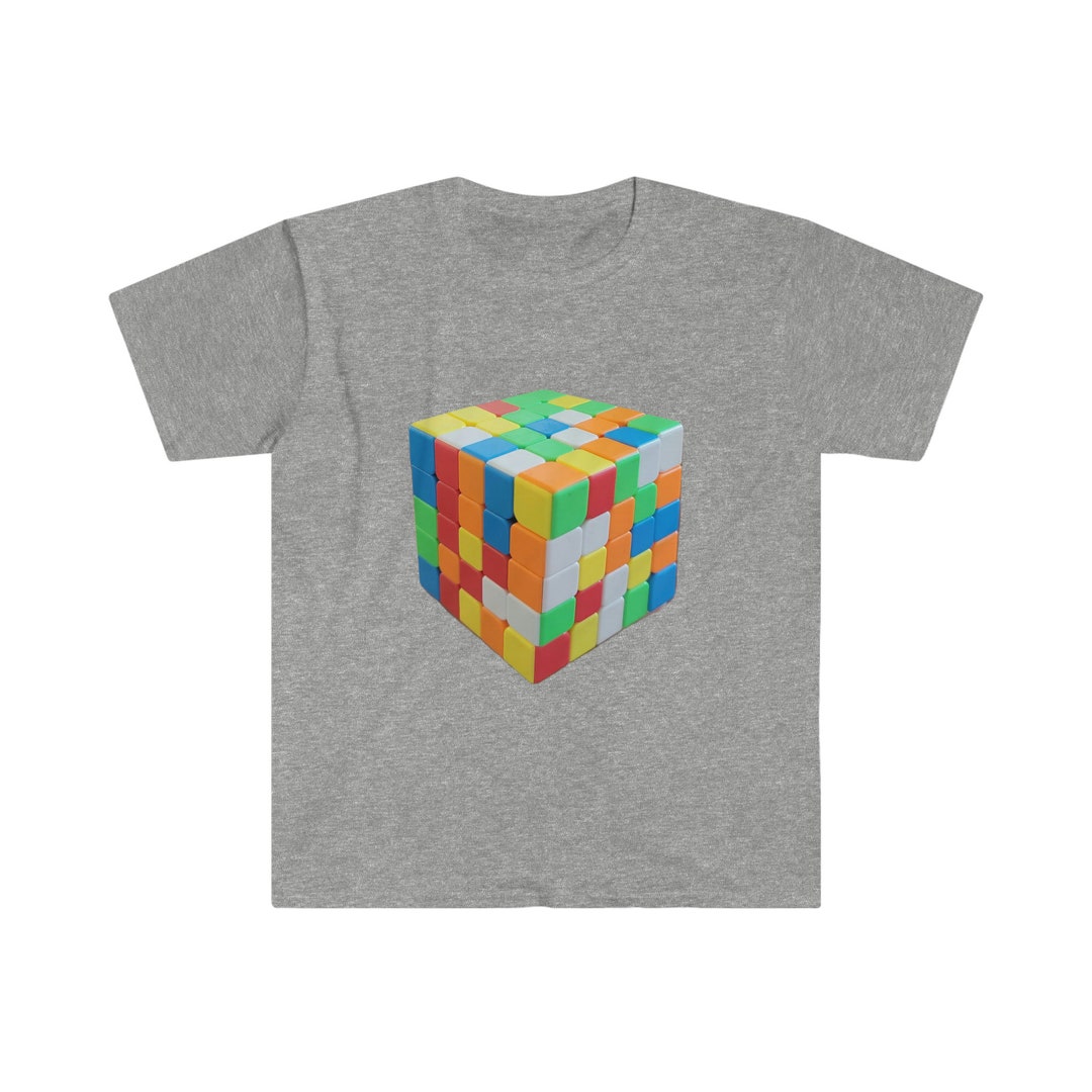 Rubiks Cube T-shirt - Etsy