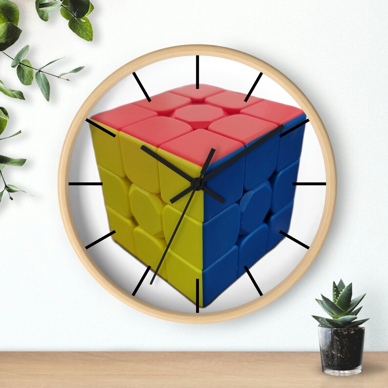 Rubiks Cube Clock - Etsy