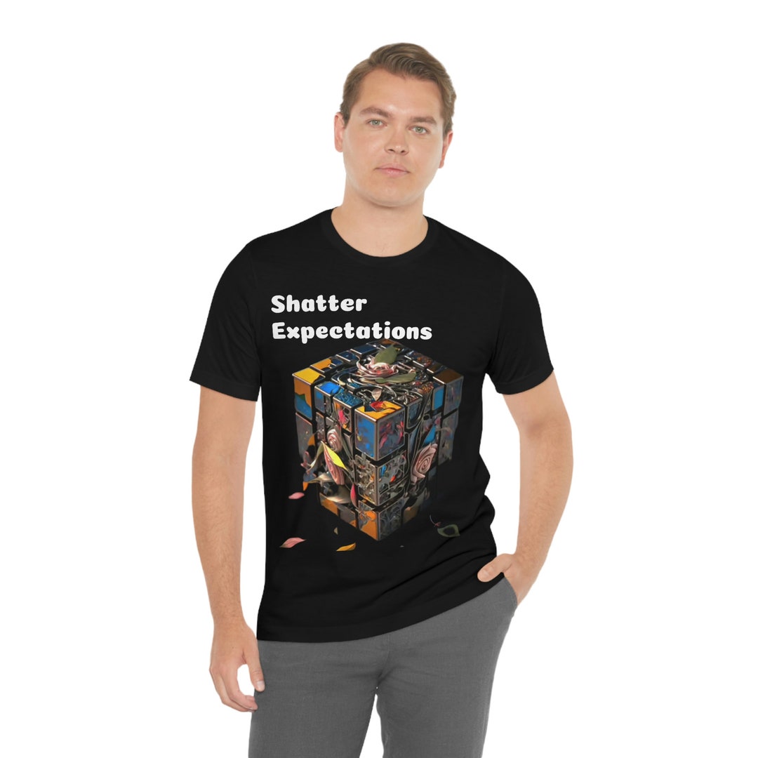 Rubiks Cube Tshirt - Etsy