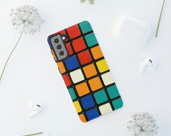 Rubik's Cube Phone Case Tough Case V2 - Etsy