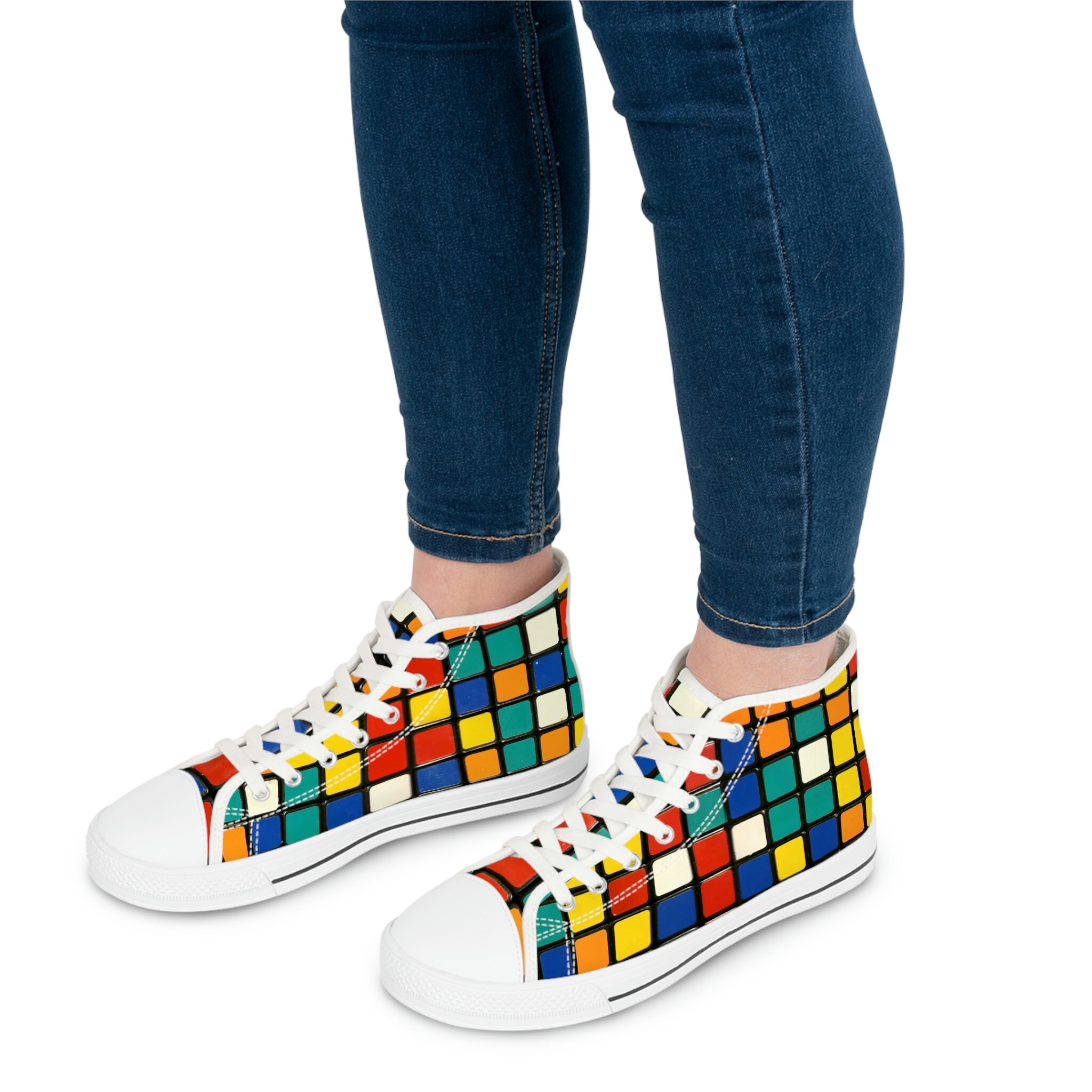 Women's Rubiks Cube Shoes - Etsy