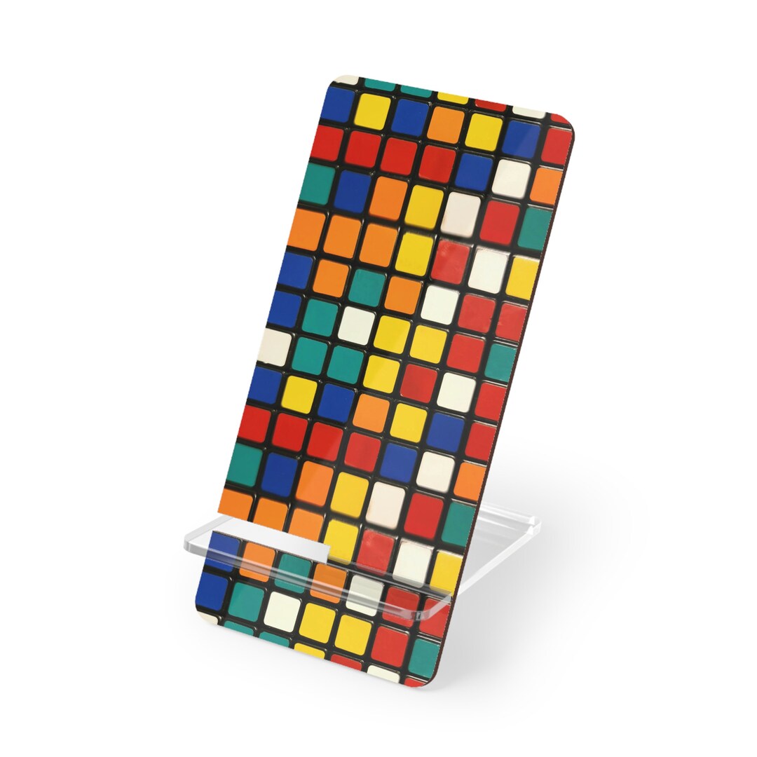 Rubiks Cube Mobile Display Stand for Smartphones - Etsy