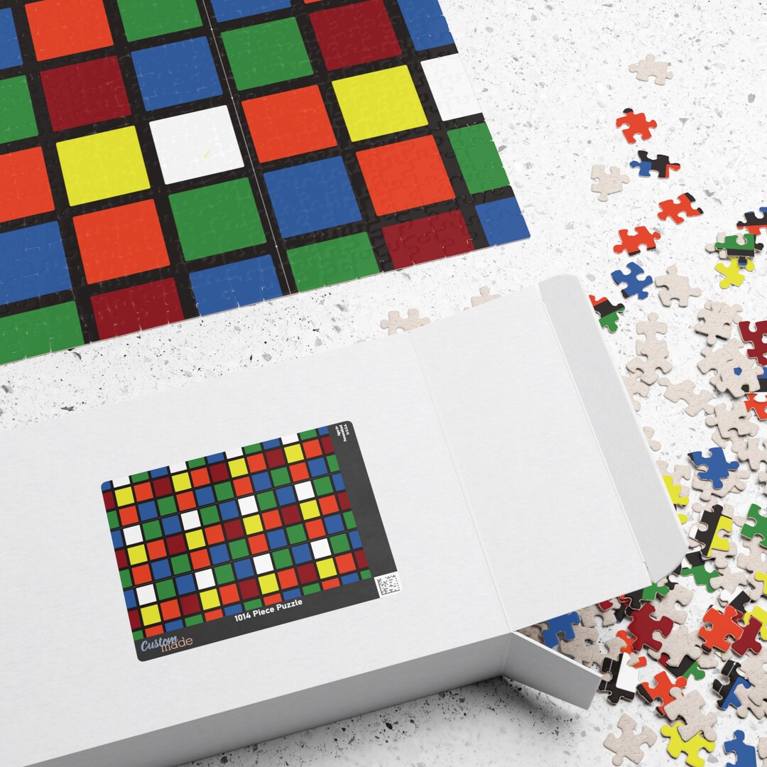 Rubiks Cubes Jigsaw Puzzle 110, 252, 520, 1014-piece - Etsy