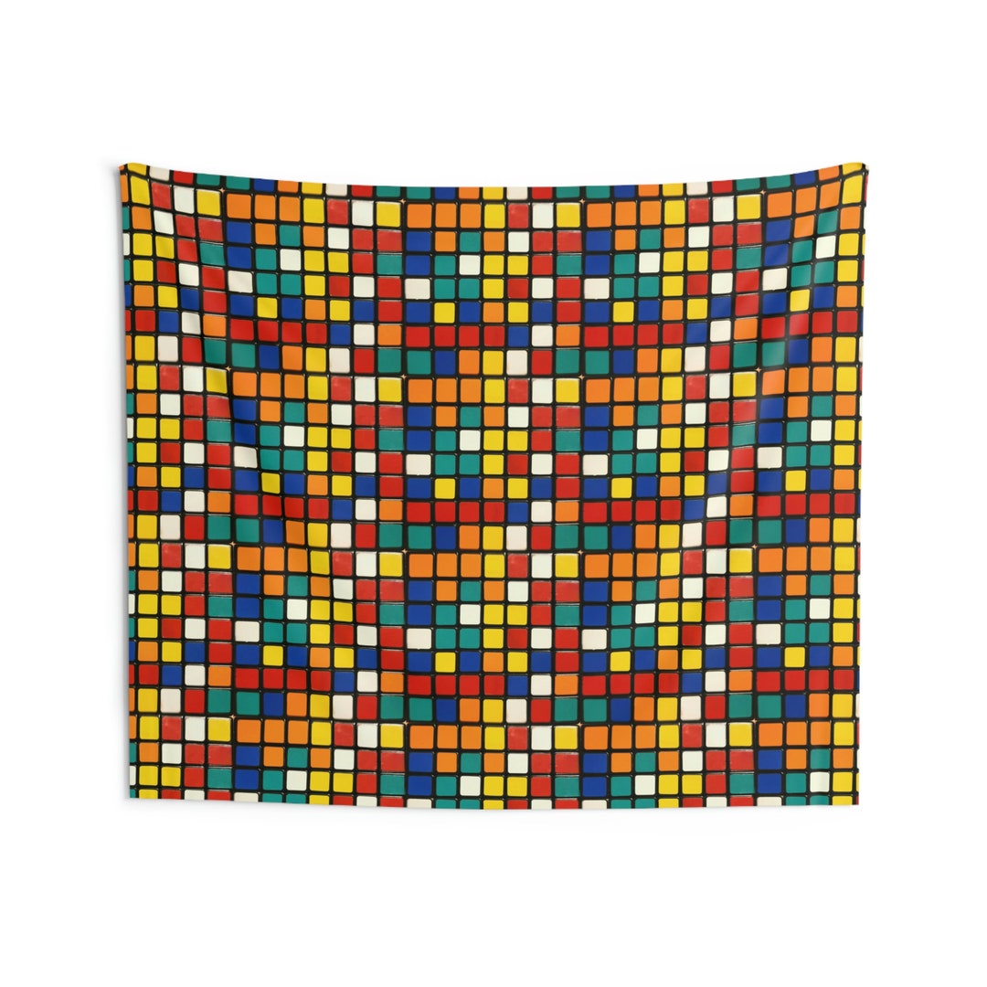 Rubiks Cube Wall Tapestries - Etsy