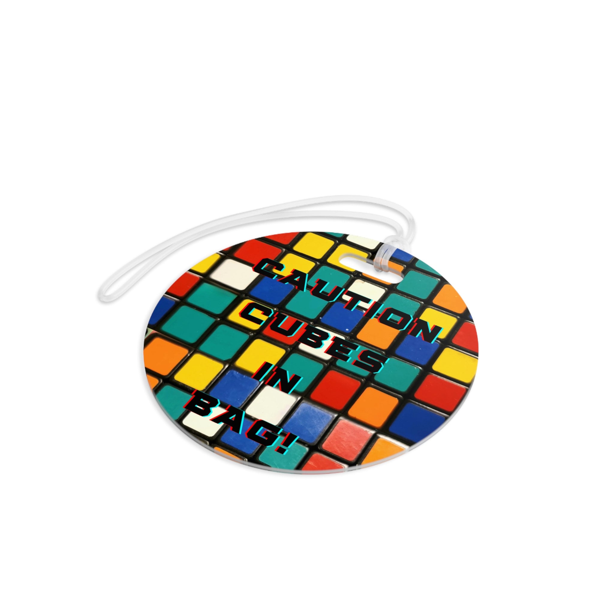 Rubiks Cube Luggage Tags - Etsy