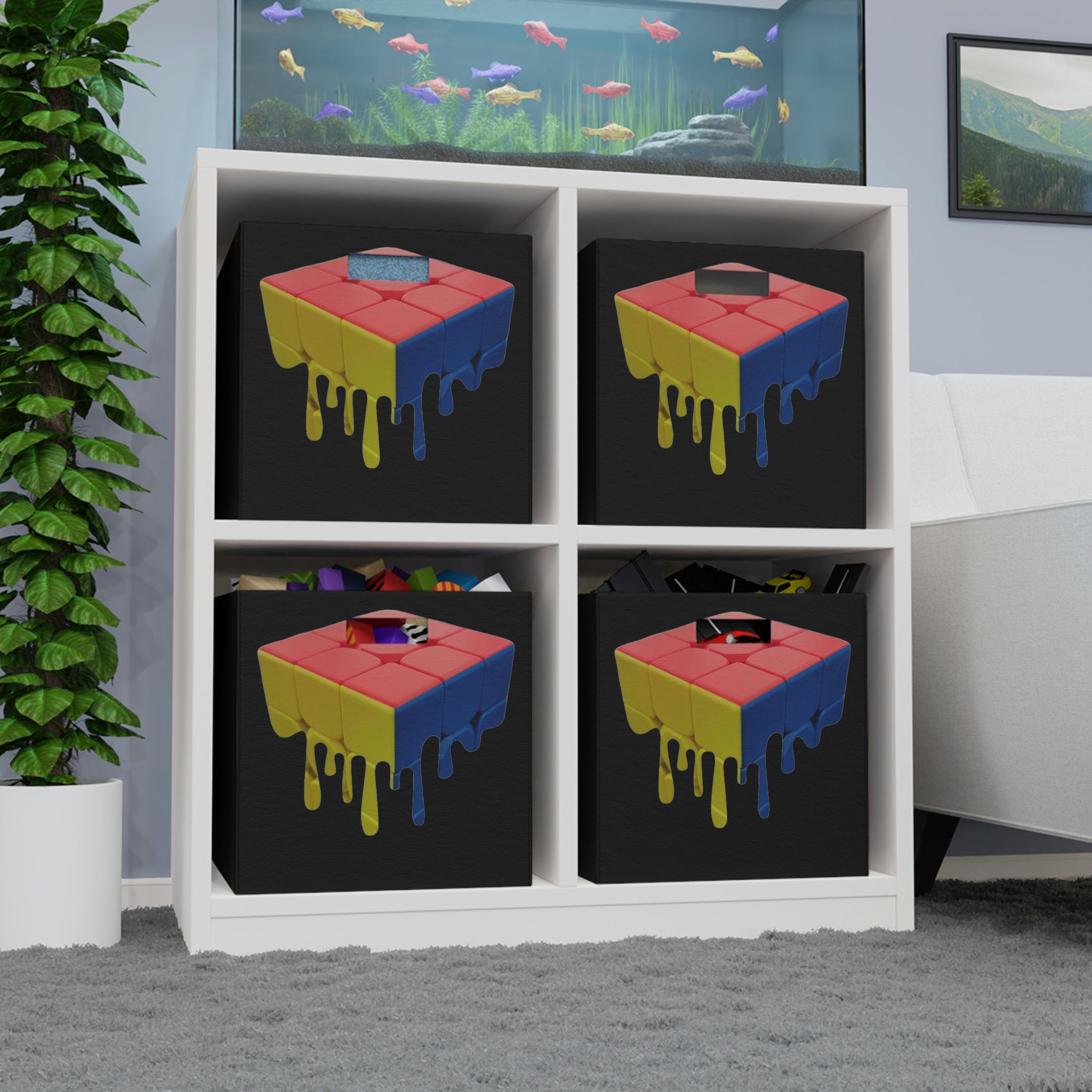 Rubiks Cube Storage Box - Etsy