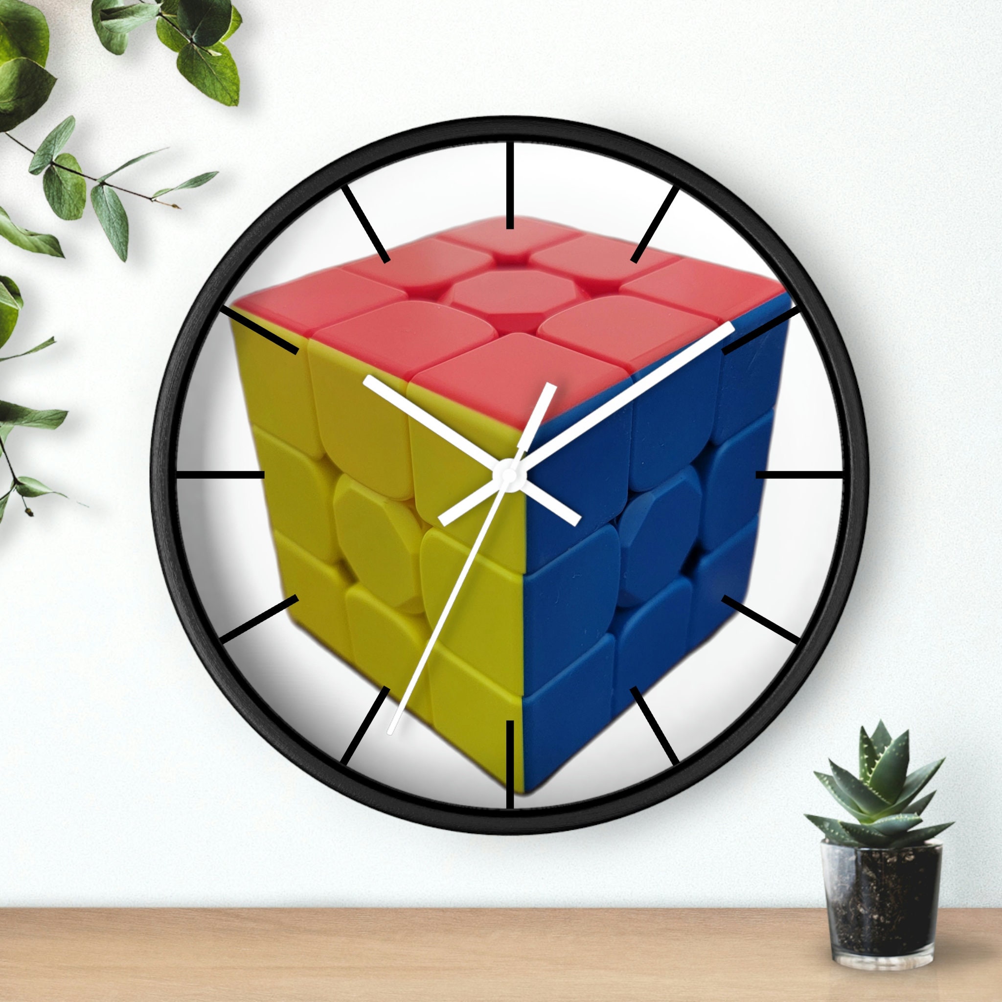 Rubiks Cube Clock - Etsy