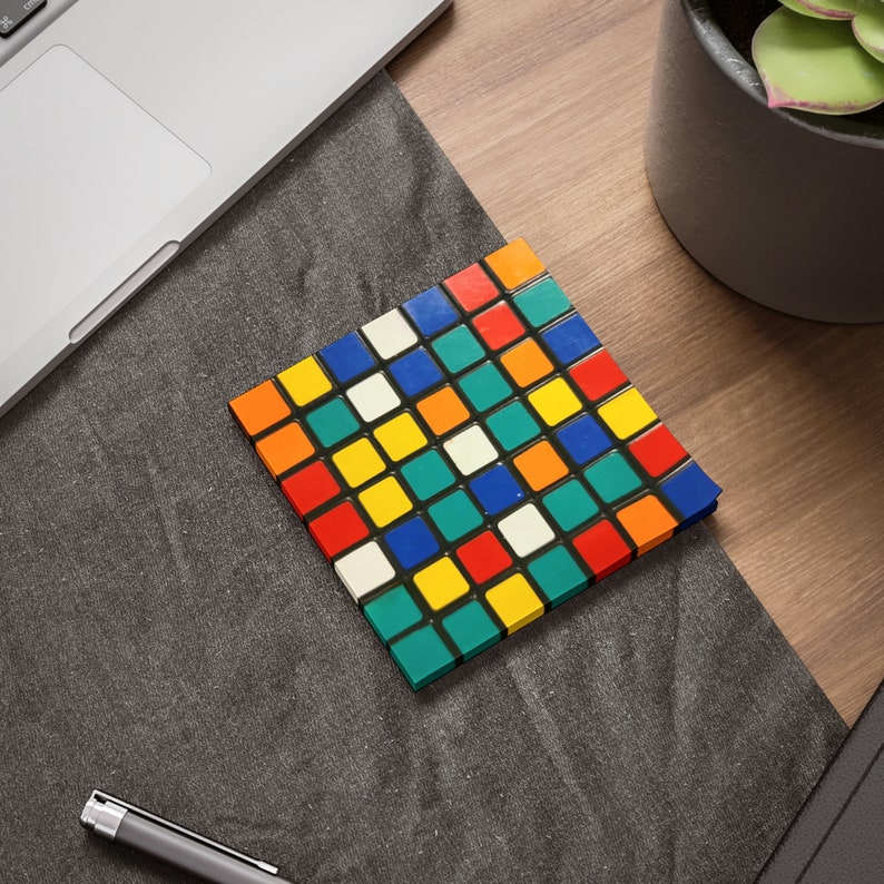 Rubiks Cube Post-it® Note Pads - Etsy