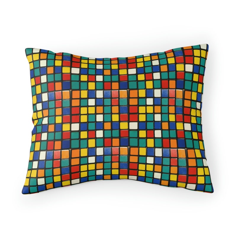 Rubiks Cube Pillow - Etsy