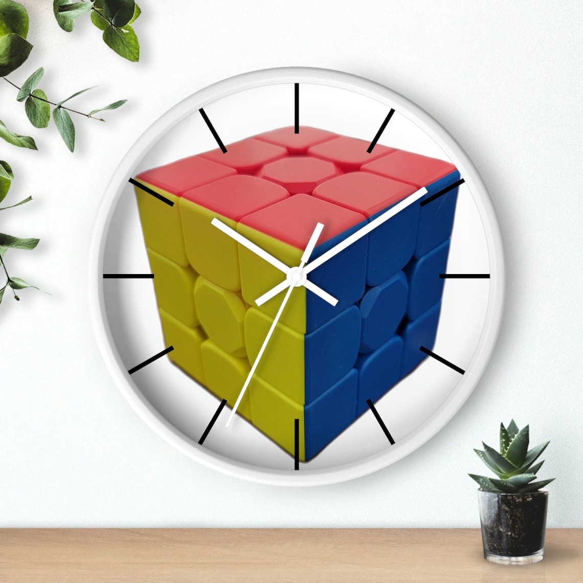 Rubiks Cube Clock - Etsy