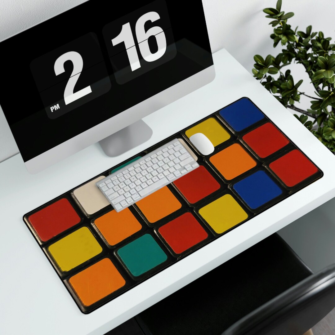 Rubiks Cube Desk Mats - Etsy