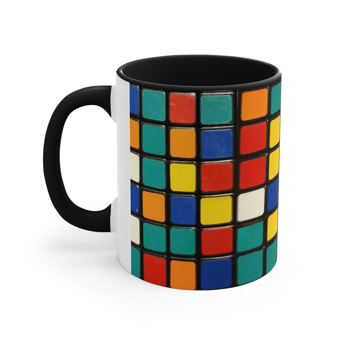 Rubiks Cube Coffee Mug - Etsy