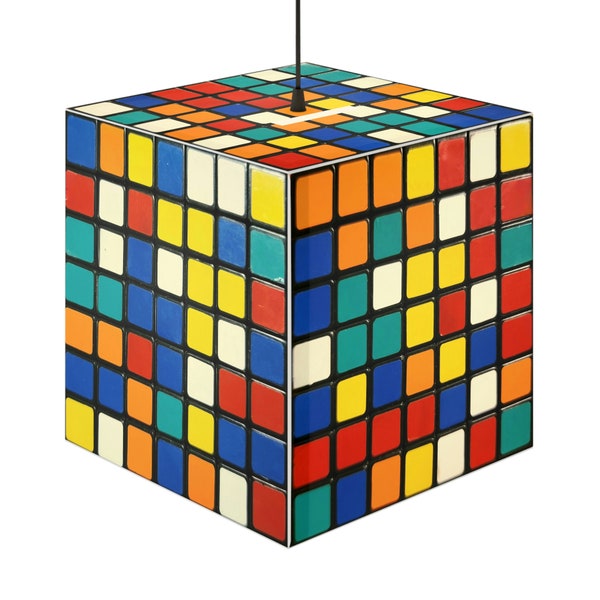 Cube Pendant Light - Etsy