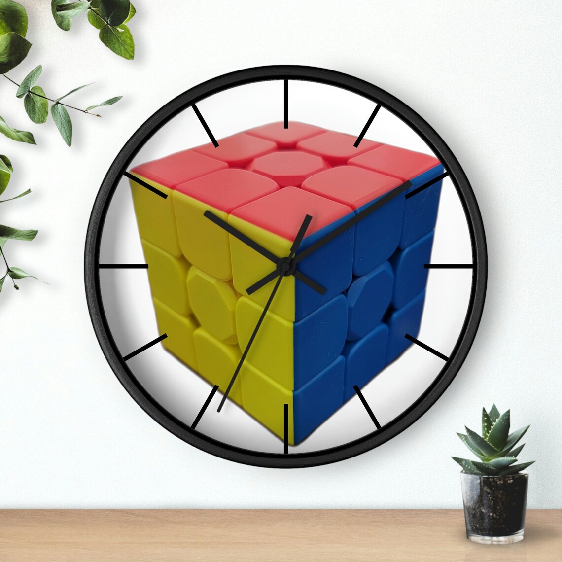 Rubiks Cube Clock - Etsy
