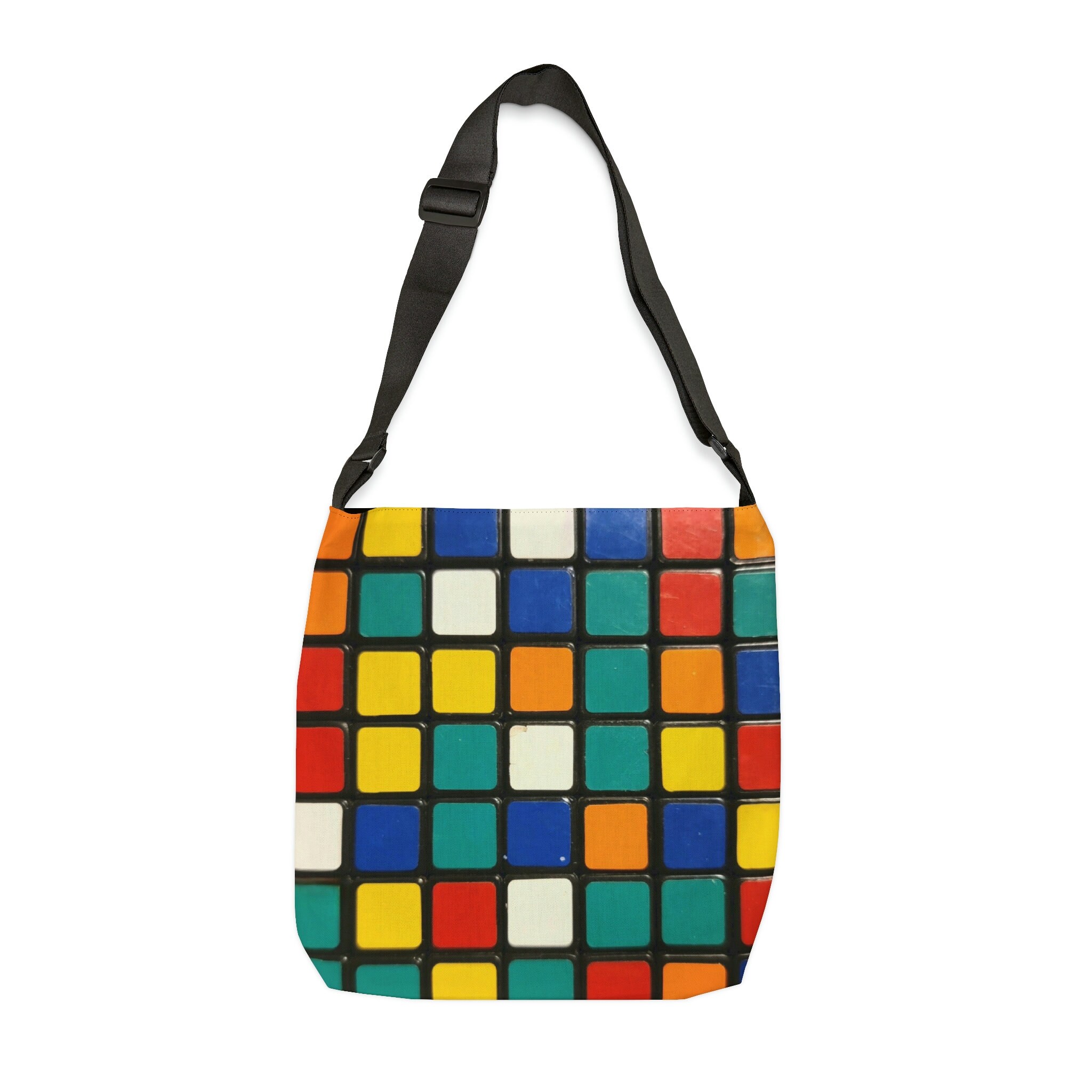 Rubiks Cube Adjustable Tote Bag Rubiks Cube Bag Tote Bag Rubiks Cube ...