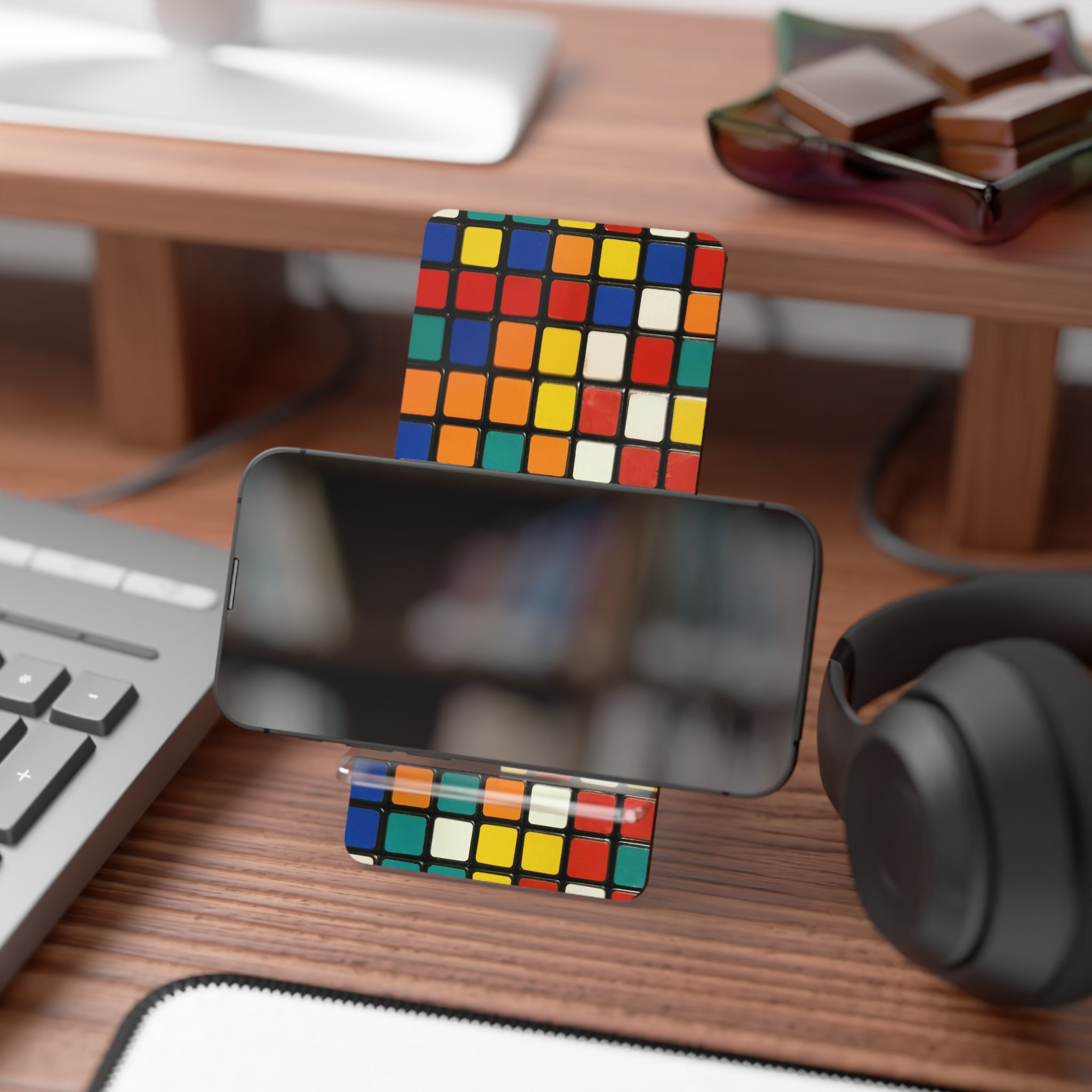 Rubiks Cube Mobile Display Stand for Smartphones - Etsy