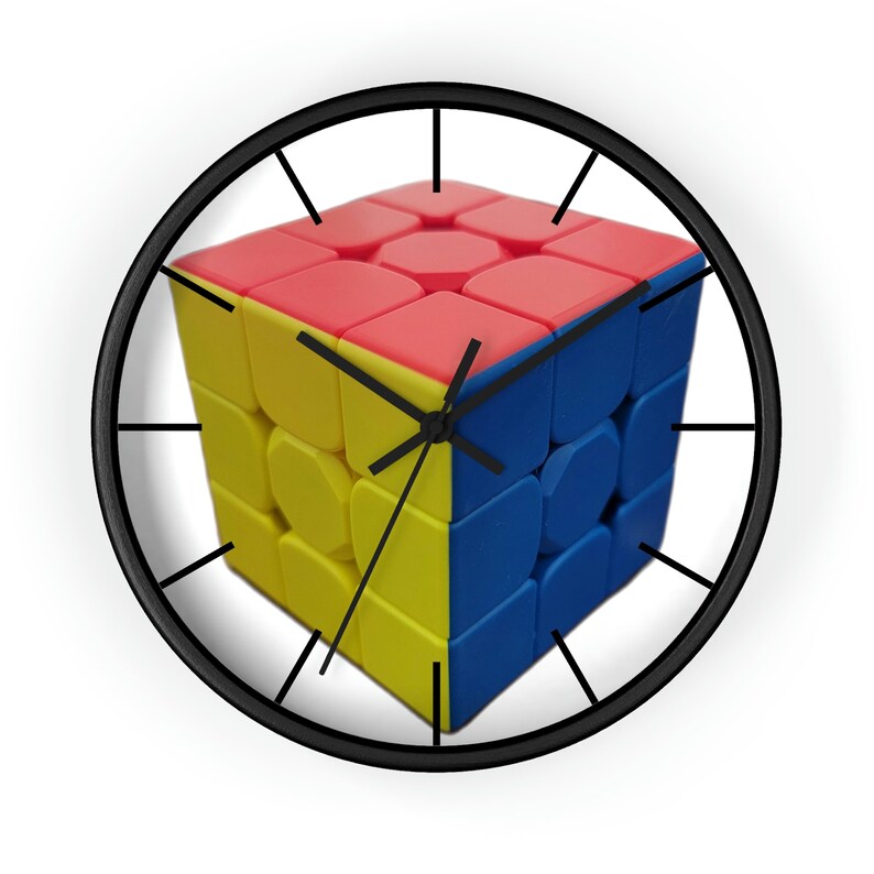 Rubiks Cube Clock - Etsy