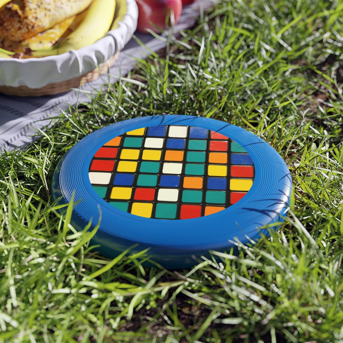 Rubiks Cube Wham-o Frisbee - Etsy UK