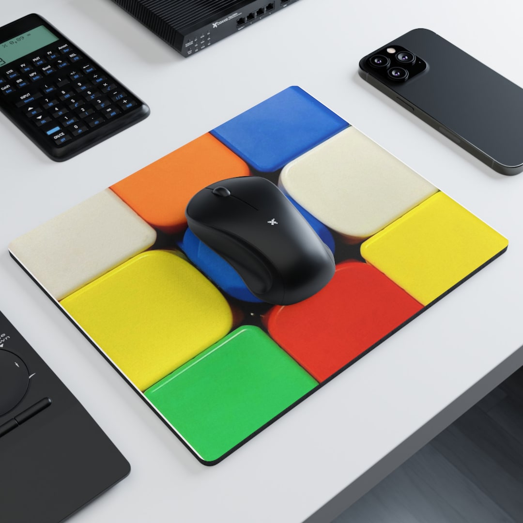 Rubiks Cube Mouse Pad - Etsy