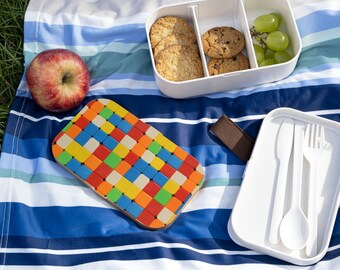 Rubiks Cube Bento Lunch Box - Etsy