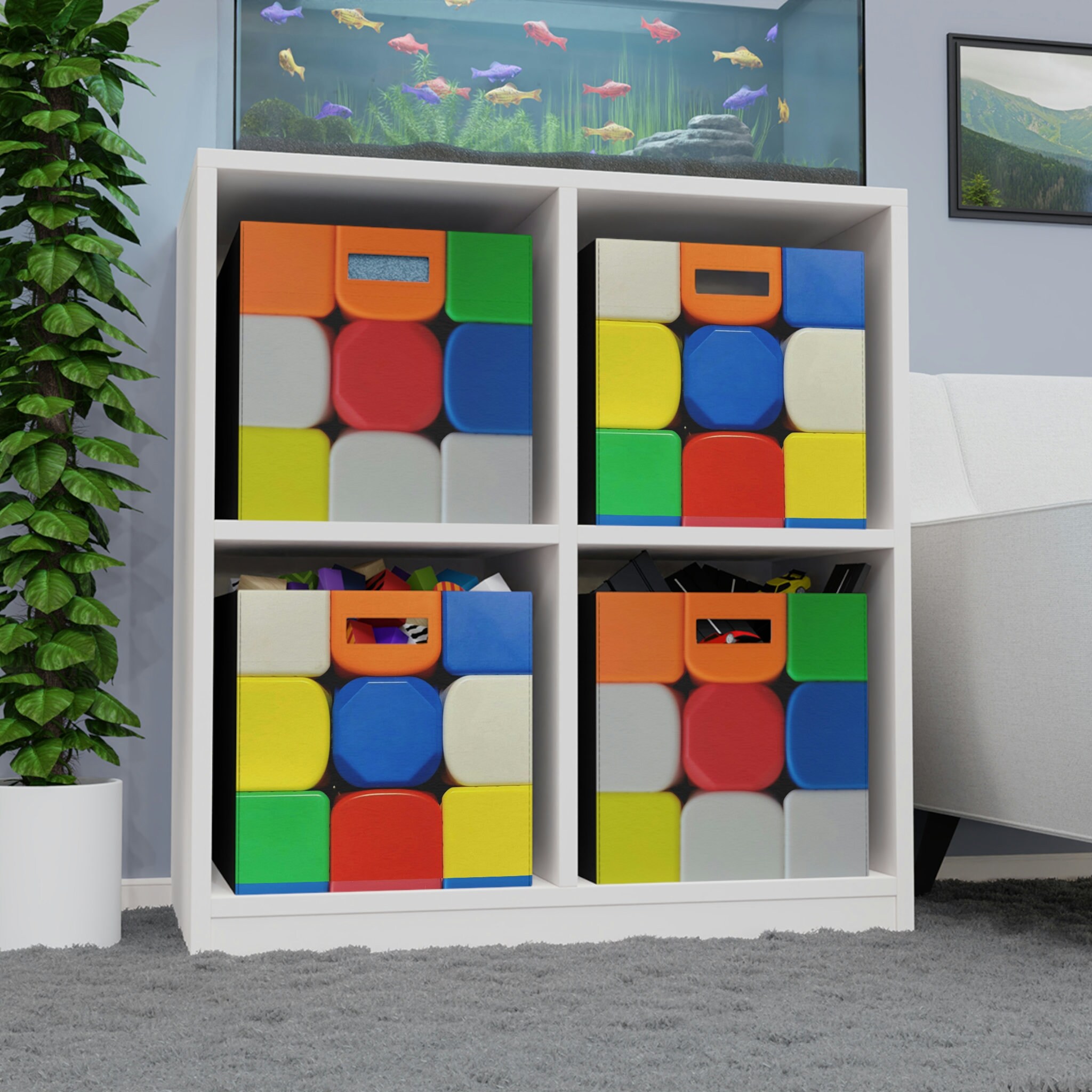 Rubiks Cube Storage Box - Etsy