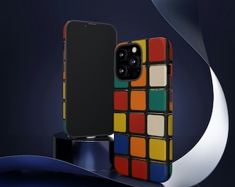 Rubik's Cube Phone Case Tough Case V2 - Etsy