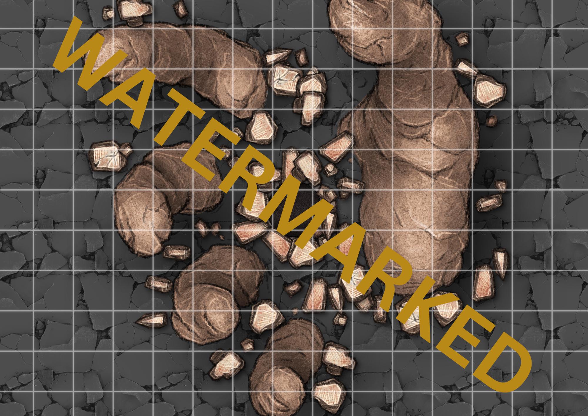 Dungeon and Dragons DND Battle Encounter Grid Map | Printable A3 ...