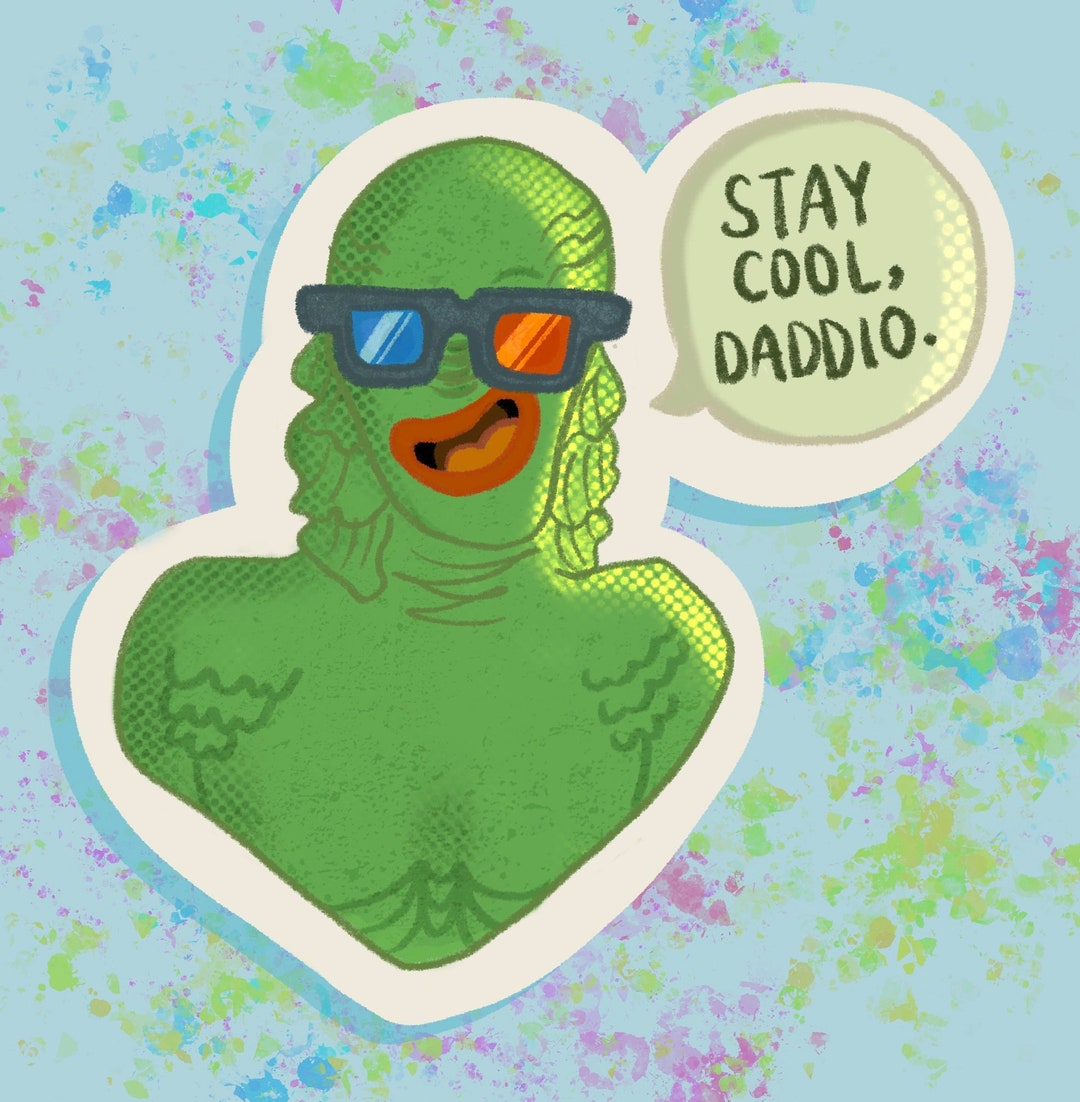 Stay Cool, Daddio. Sticker - Etsy