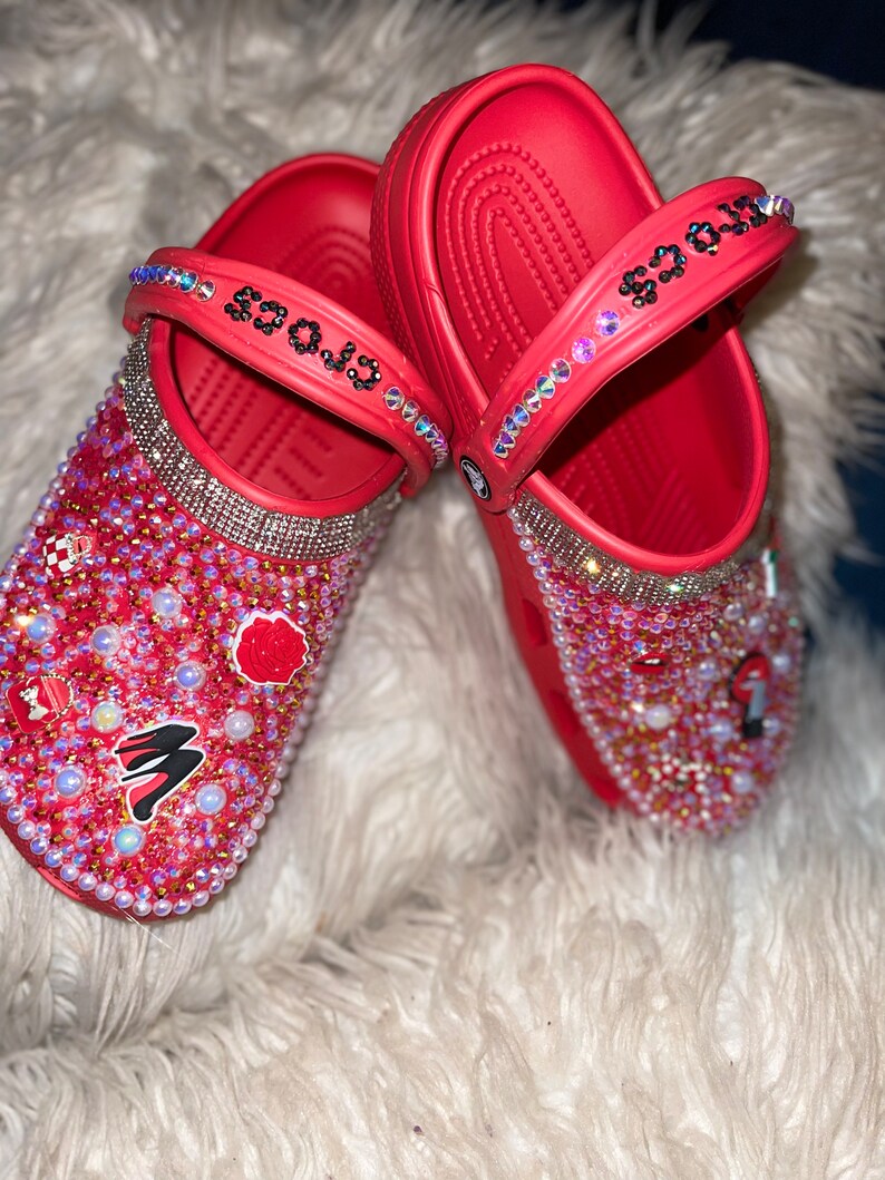 Customizable Bling Crocs for Kids or Adults - Etsy
