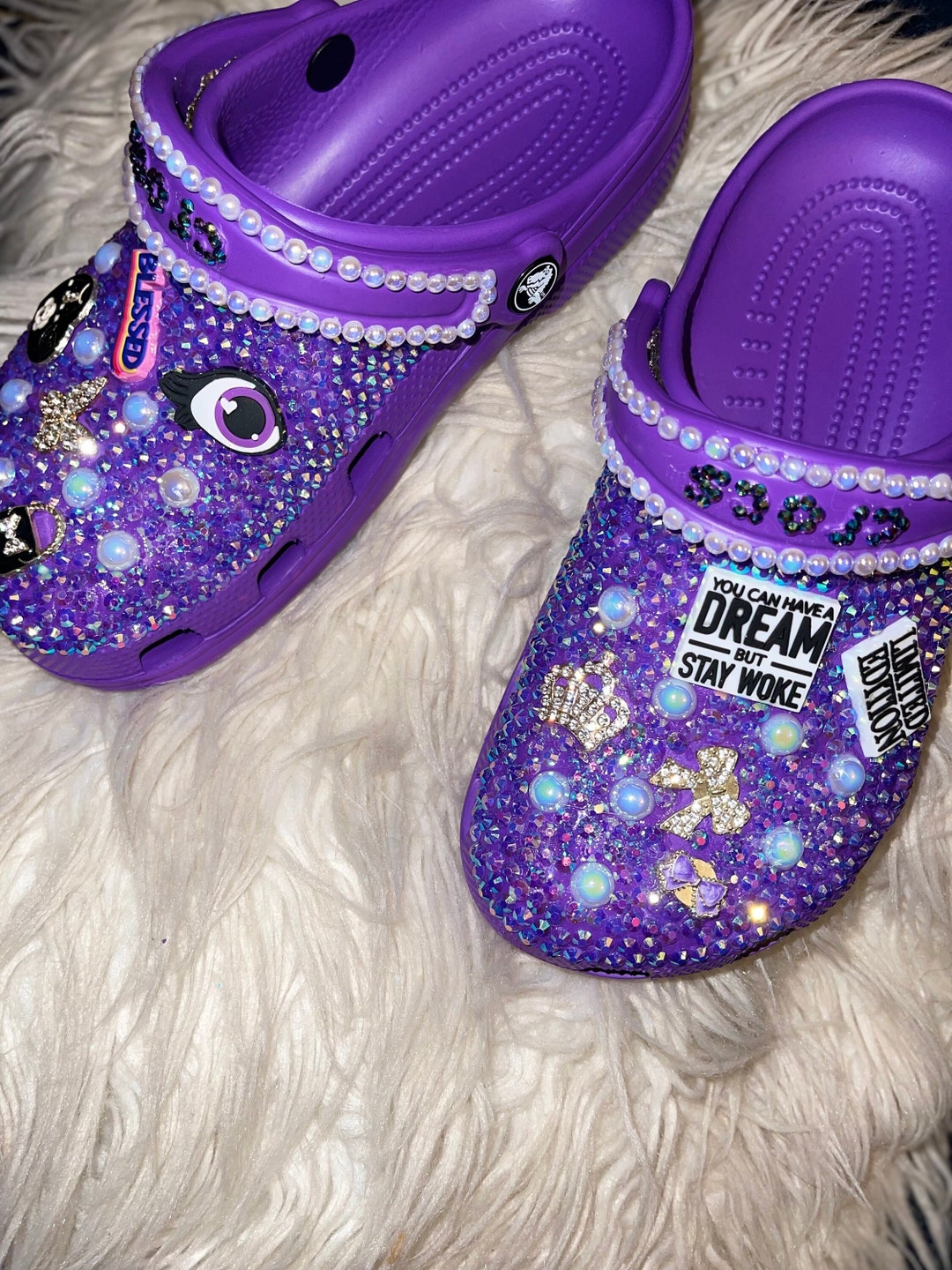 Customizable Bling Crocs for Kids or Adults - Etsy
